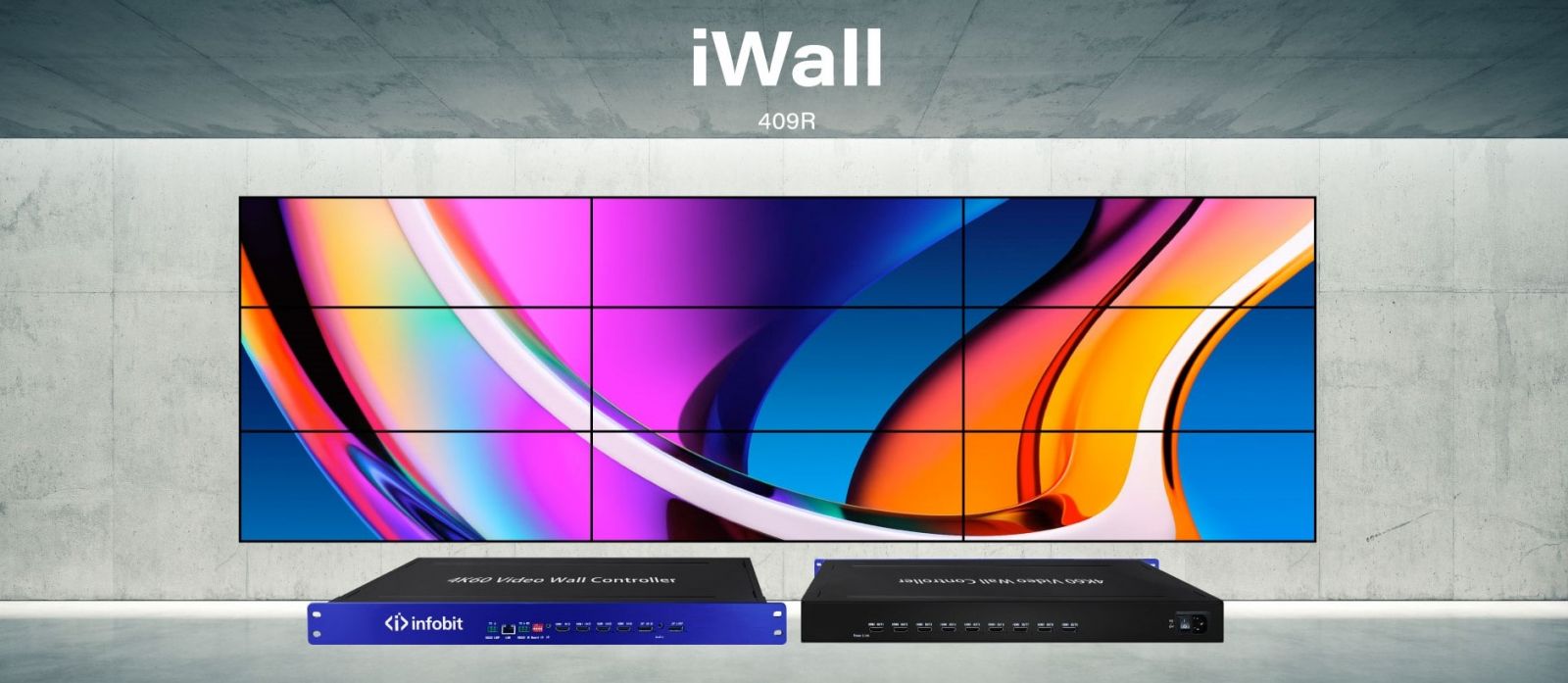 Infobit iWall 409R Контроллер видеостены 4K 60Hz Ultra HD купить в Минске